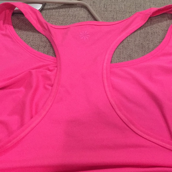 Athleta | Tops | Athleta Hot Pink Racerback | Poshmark
